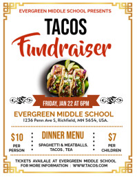 taco fundraiser flyer Template | PosterMyWall