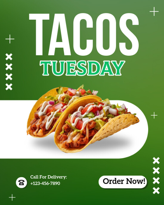 taco menu taco flyer Template | PosterMyWall