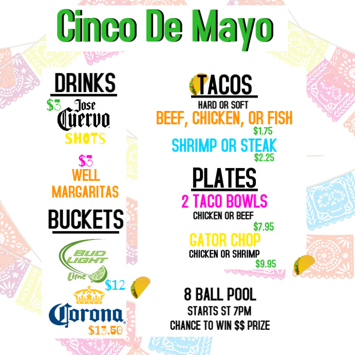 Taco Tuesday Template | PosterMyWall