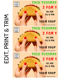 TACO TUESDAY Template | PosterMyWall