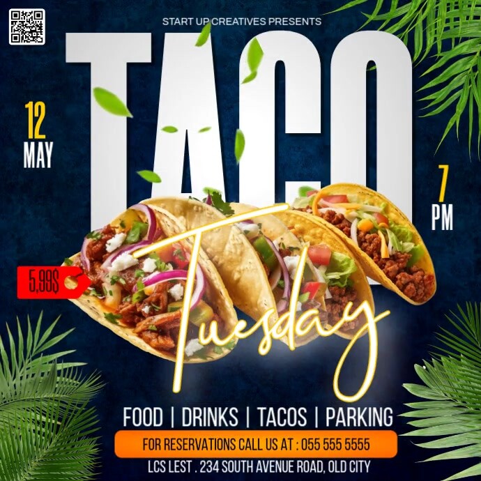 Copy of Taco Tuesday Event | PosterMyWall
