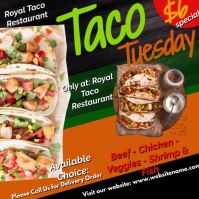 Taco Tuesday Template | PosterMyWall
