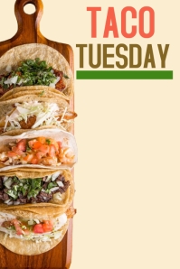 TACO TUESDAY POSTER TEMPLATE | PosterMyWall