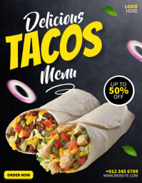 Tacos Ads Template | PosterMyWall