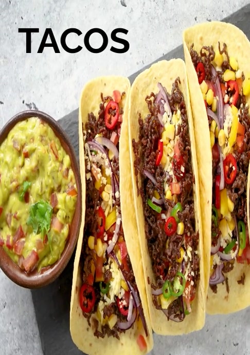 TACOS Template | PosterMyWall
