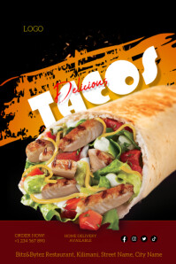 tacos flyer Template | PosterMyWall