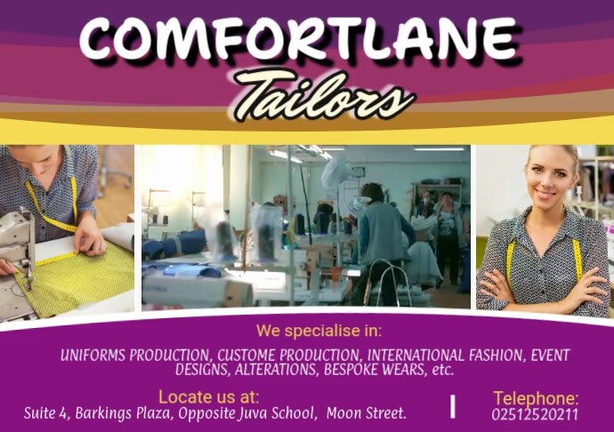 TAILOR AD Template | PosterMyWall