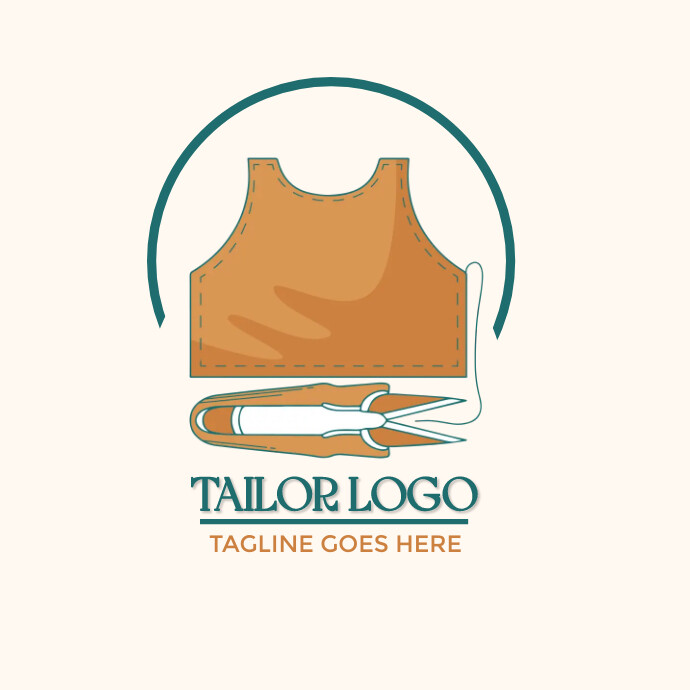 Tailor Logo, Tailor Logo Design, Tailor Shop Template | PosterMyWall