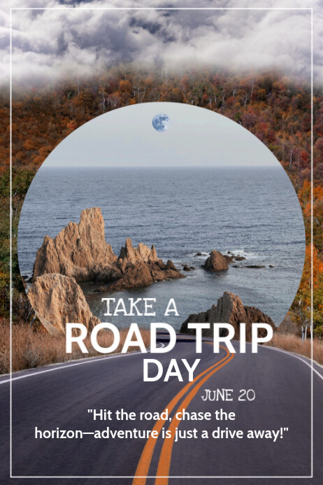 Road Trip Adventure Posters Template | PosterMyWall