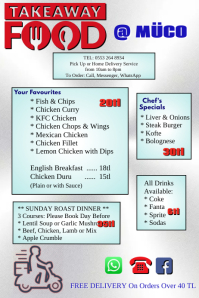 Home delivery Takeaway Template | PosterMyWall