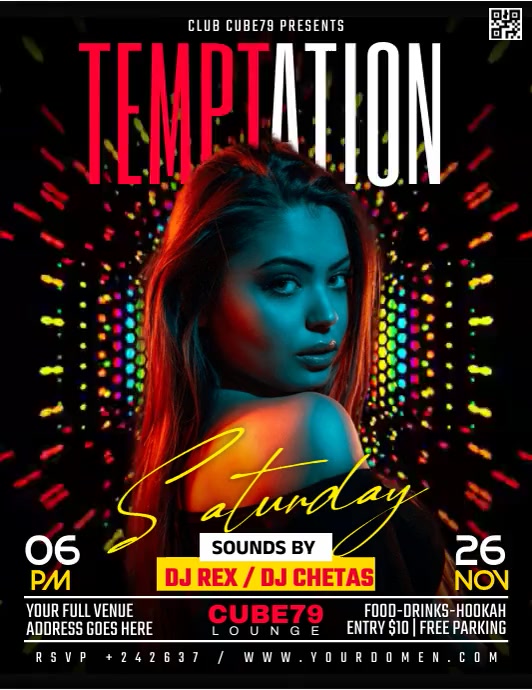 Take over Saturday Template | PosterMyWall