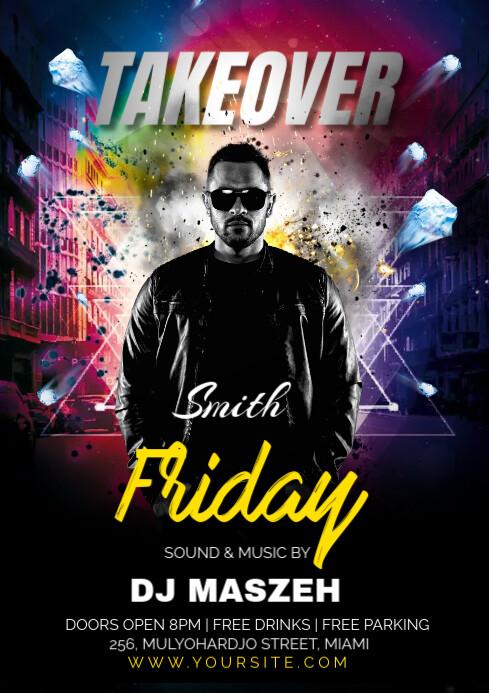 takeover Friday Templat | PosterMyWall