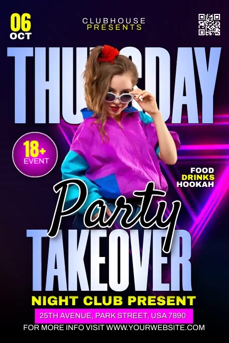 Plantilla de Takeover Party | PosterMyWall