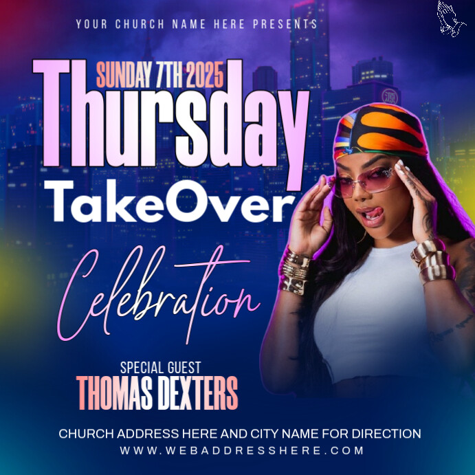Modèle Takeover Thursday flyer | PosterMyWall