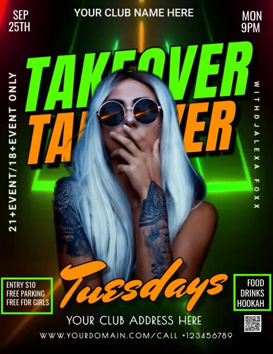 TAKEOVER TUESDAY Template | PosterMyWall