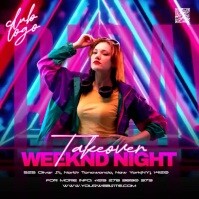 Weekend Takeover Template | PosterMyWall