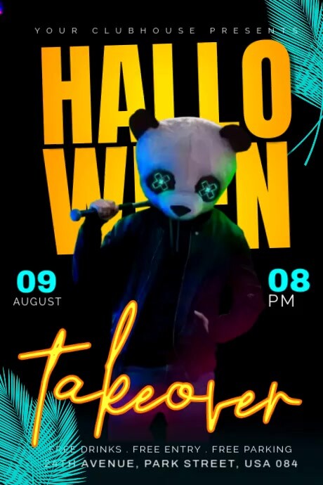 takeover.a Template | PosterMyWall