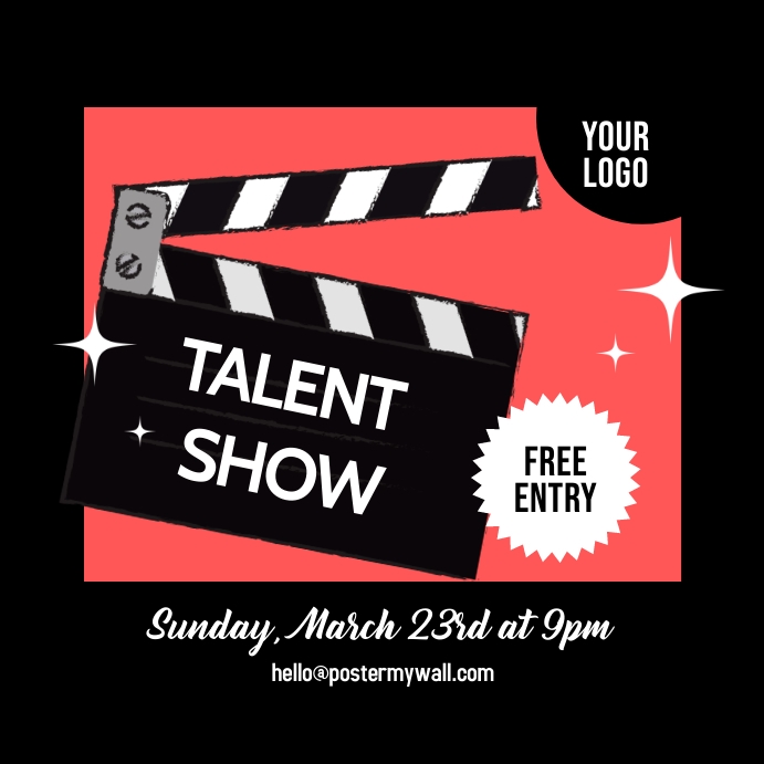TALENT SHOW Template | PosterMyWall