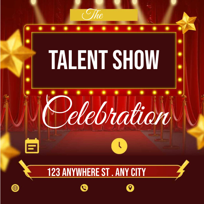 Talent show Template | PosterMyWall