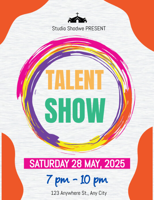 Modèle Talent show | PosterMyWall