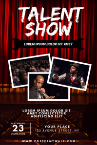 Talent Show ticket template | PosterMyWall