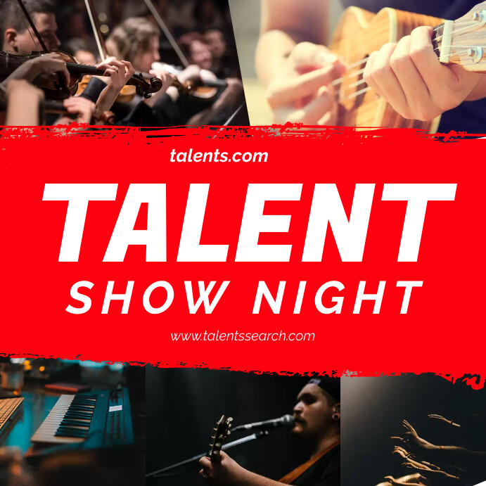 talent show flyer Template | PosterMyWall