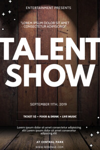 TALENT SHOW Template | PosterMyWall