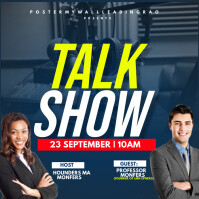 talk show Template | PosterMyWall
