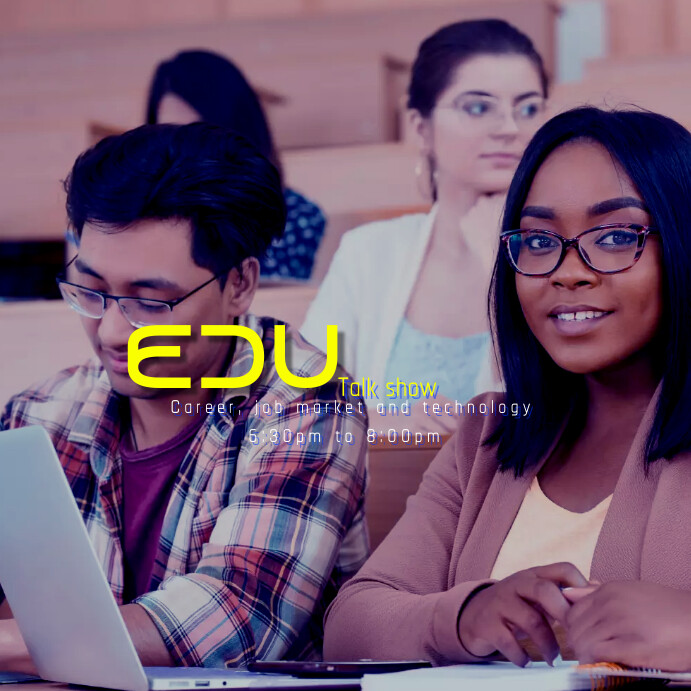 TALK SHOW FLYER TEMPLATE | PosterMyWall