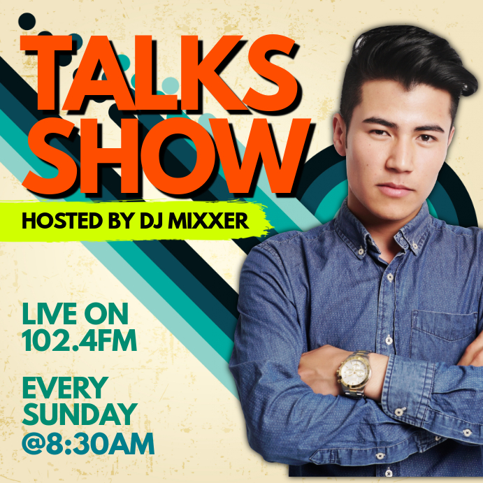 Copy of Talkshow | PosterMyWall