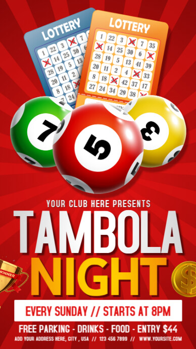 Tambola Night Template | PosterMyWall