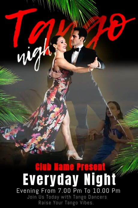 Plantilla de Tango Flyer Templates | PosterMyWall