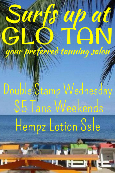 Tanning Salon Flyer Template | PosterMyWall