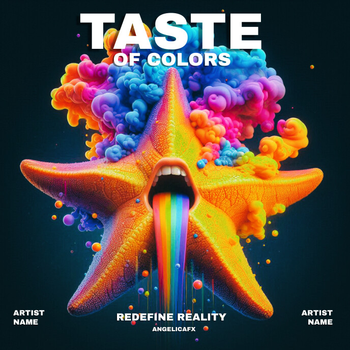 Plantilla de Taste of Colors Album Artwork | PosterMyWall