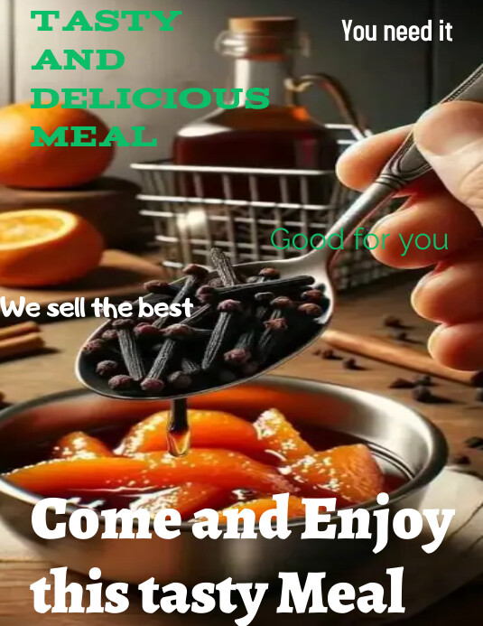 Tasty food Flyer Template | PosterMyWall