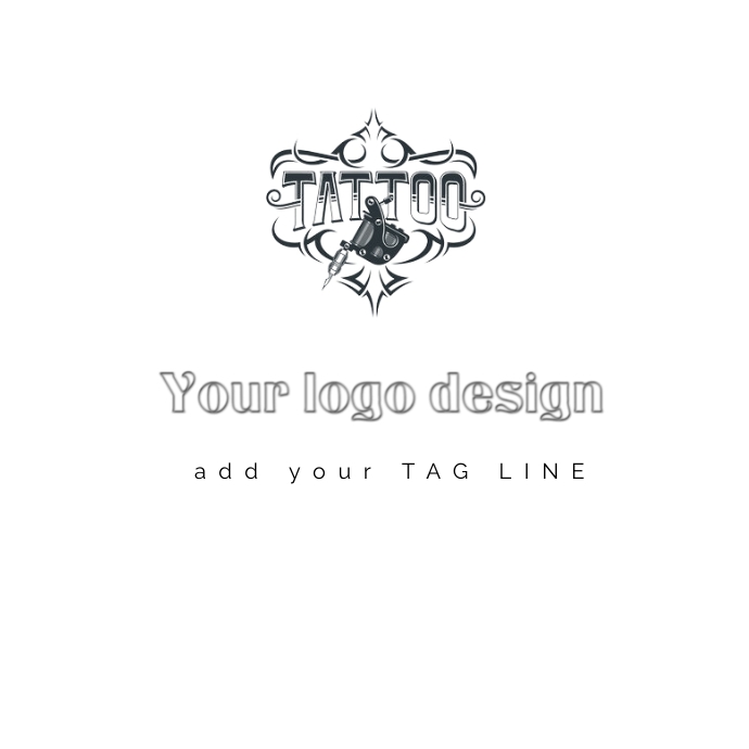 Tattoo logo design company logo Template | PosterMyWall