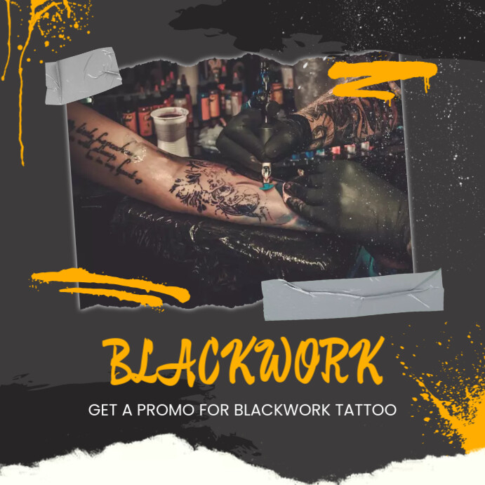 tattoo studio template | PosterMyWall