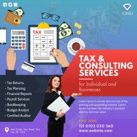 Tax Prep Services Tax Agency Instagram Video Template | PosterMyWall