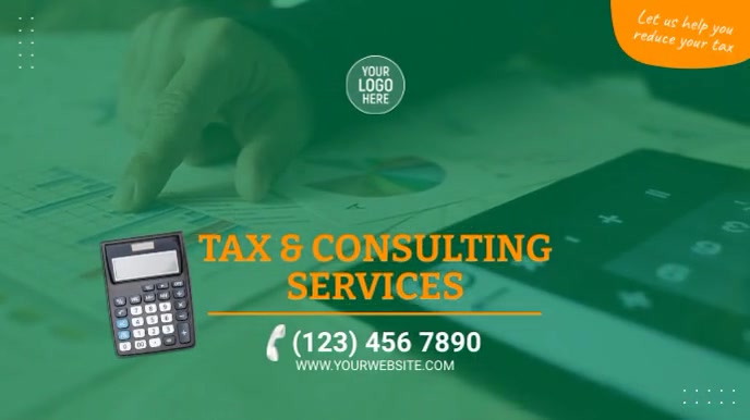 Tax & Consulting Services Template | PosterMyWall