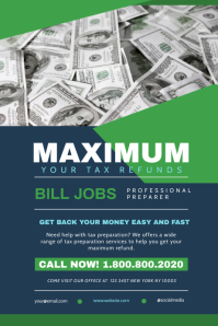 Income Tax TIME Poster Template | PosterMyWall