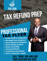 tax service flyer Template | PosterMyWall