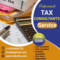 tax service flyer Template | PosterMyWall