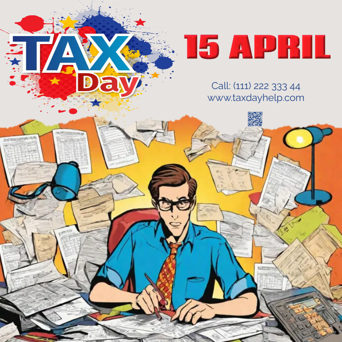 Copy of Tax Day | PosterMyWall