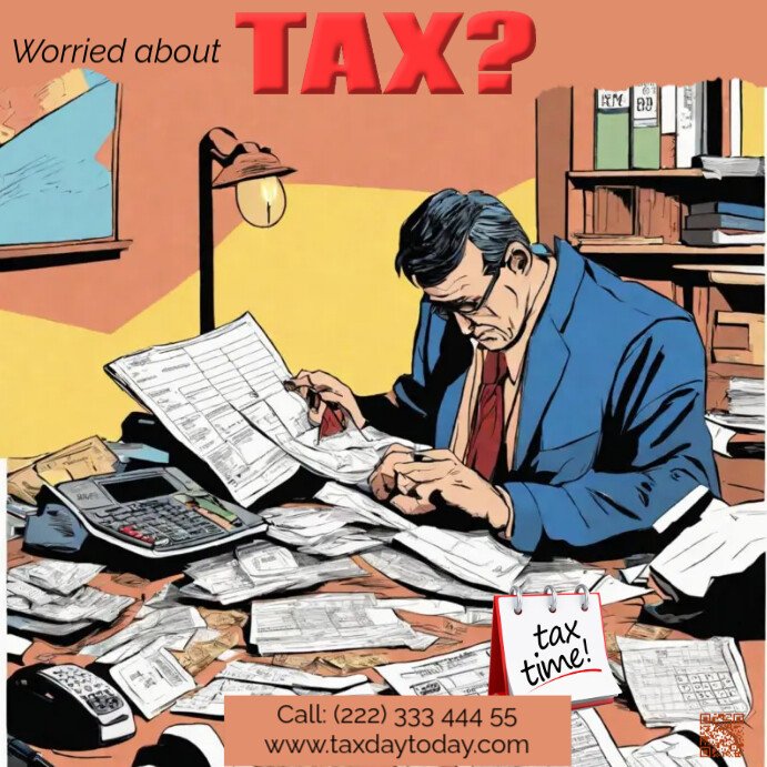 Tax Day Template | PosterMyWall