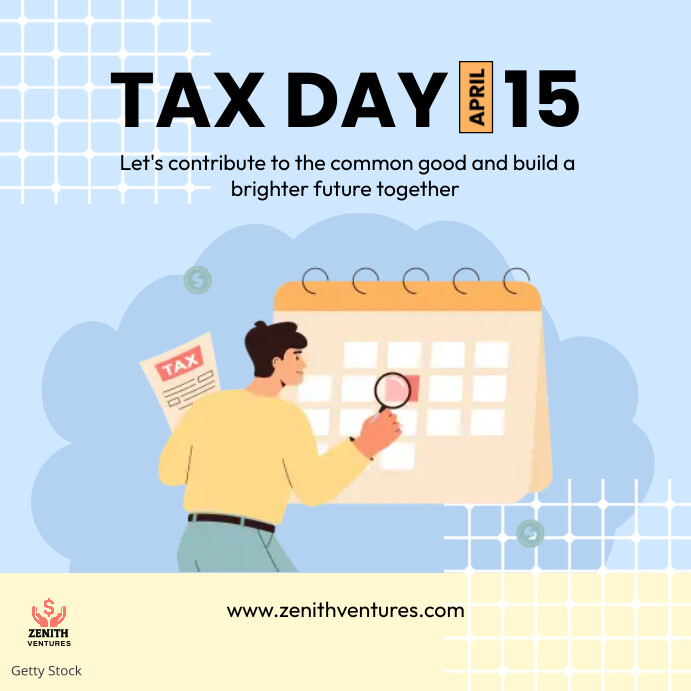 Copy of Tax Day Event | PosterMyWall