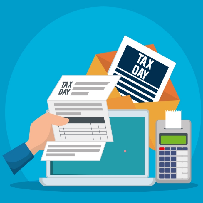 Copy of Tax day event flyer design template | PosterMyWall