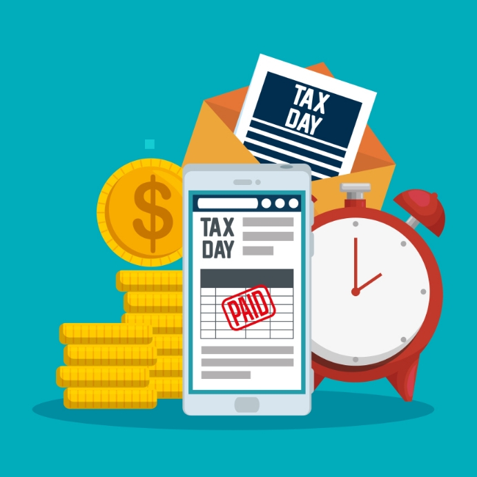 Tax day event flyer design template | PosterMyWall