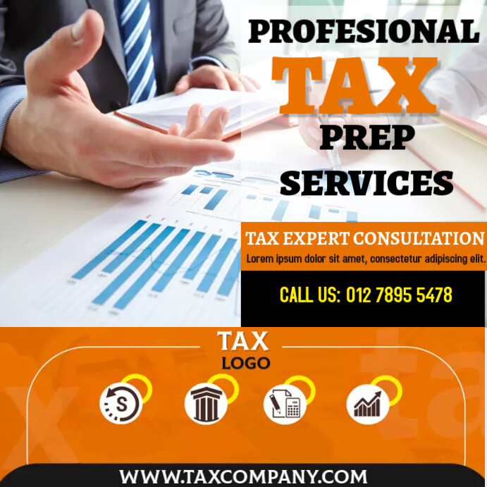 Plantilla de Impuestos | PosterMyWall