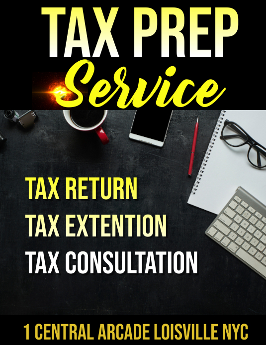 Plantilla de Impuestos | PosterMyWall