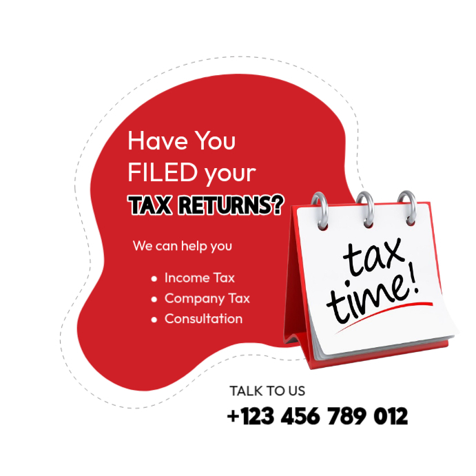 Tax Filing services poster Template | PosterMyWall